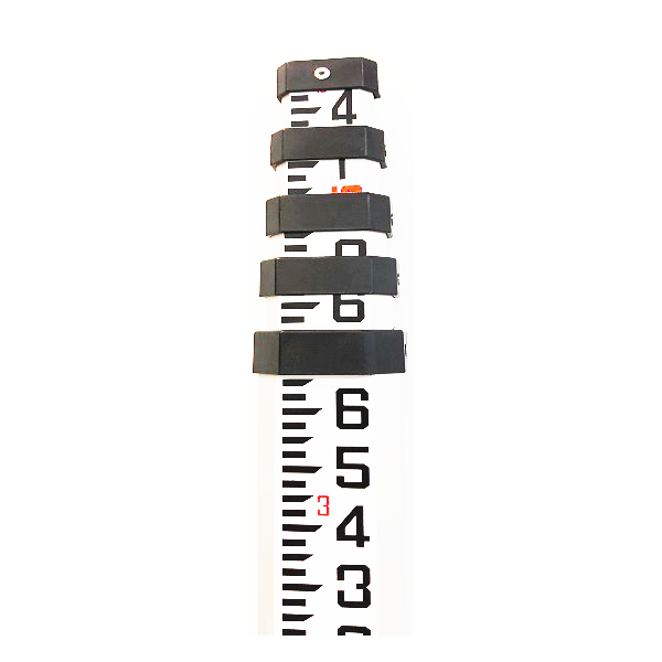 Dual Scale Builder's Rod- 4M or 5M – Lewis Instruments Ltd